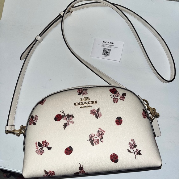 Coach | Bags | Coach Madi Crossbody With Ladybug Floral Print | Poshmark